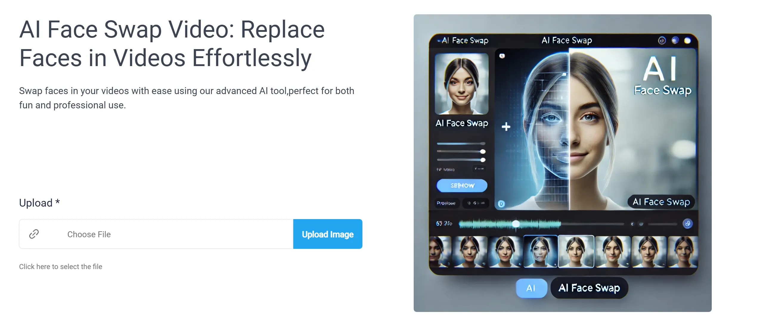 AI Face Swap Vidéo en ligne gratuitement: remplacer de manière ...