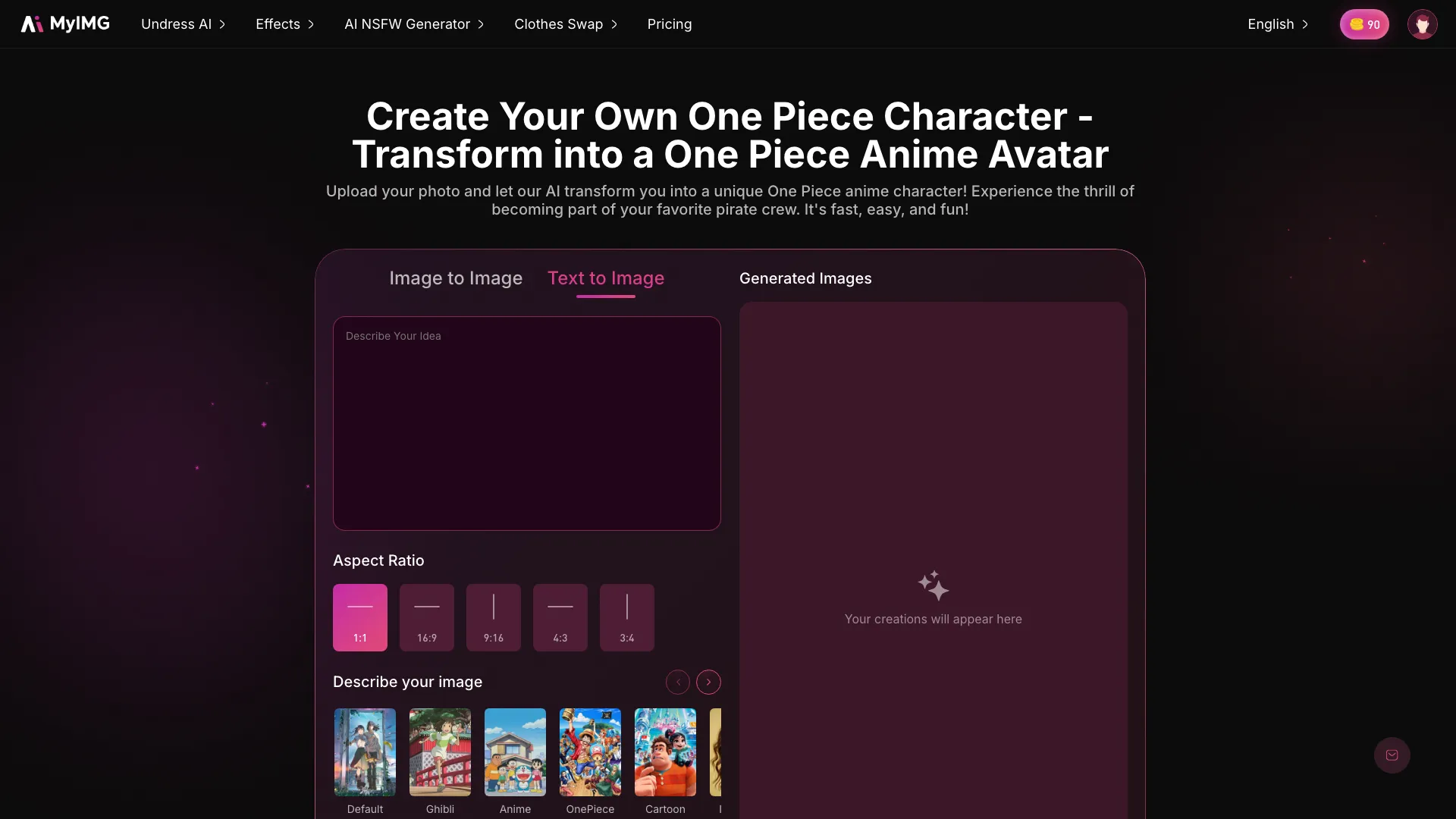 Create Your Own One Piece Character - Turn Your Photo into a Cartoon in ...